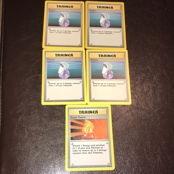Games | Potion Super Potion Pokmon Card Lot | Poshmark